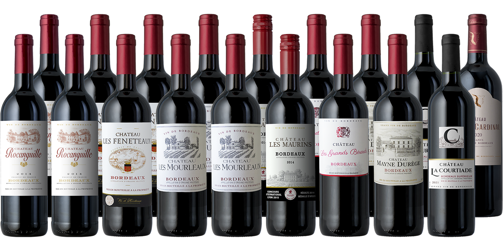 The Bodacious Bordeaux 18-Pack – Splash Wines