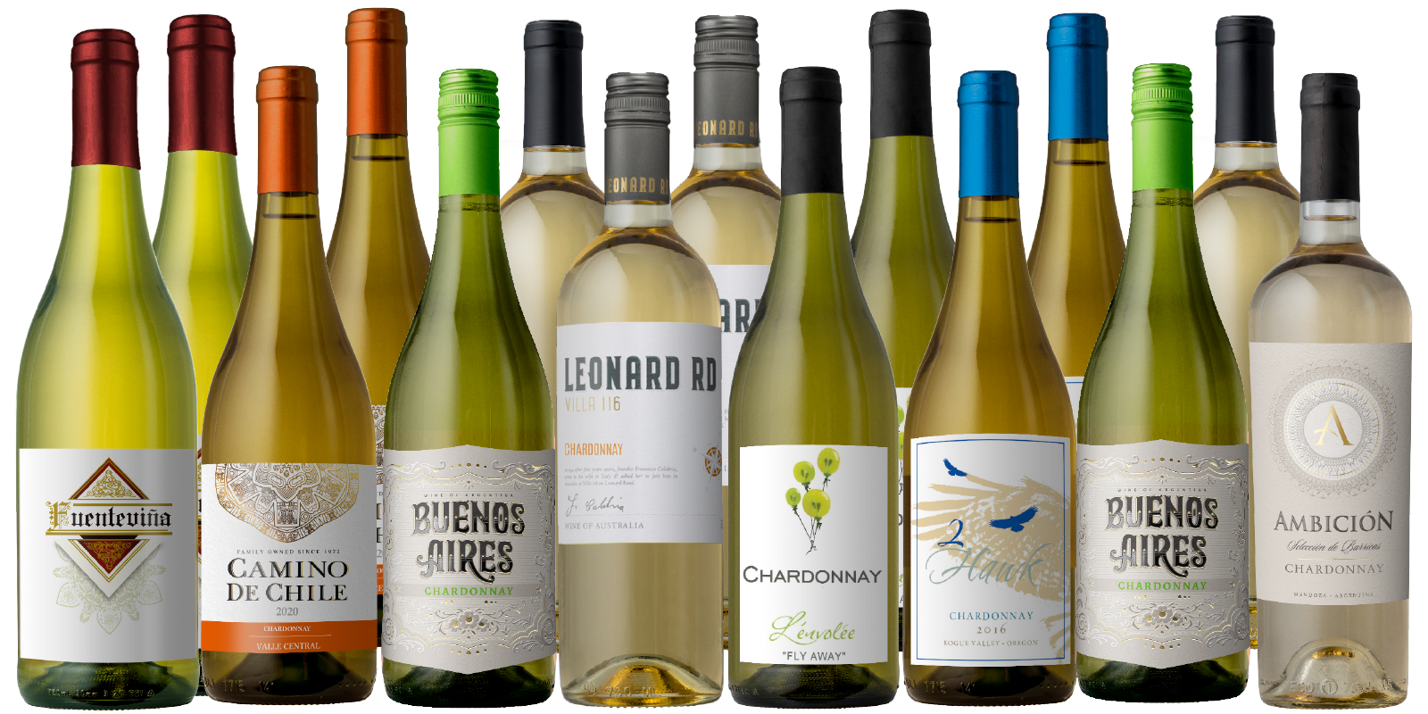 Stunning Summer Chardonnay's 15-Pack* – Splash Wines
