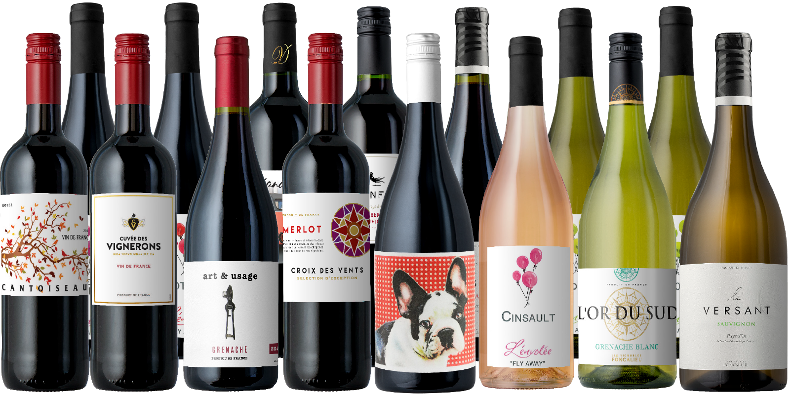 Fabulous Wines of France 15-Pack – Splash Wines