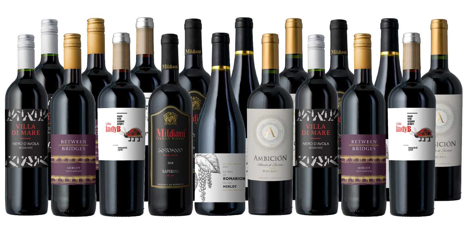 UPGRADE: The Top Shelf Memorial Day Blowout 18-Pack – Splash Wines