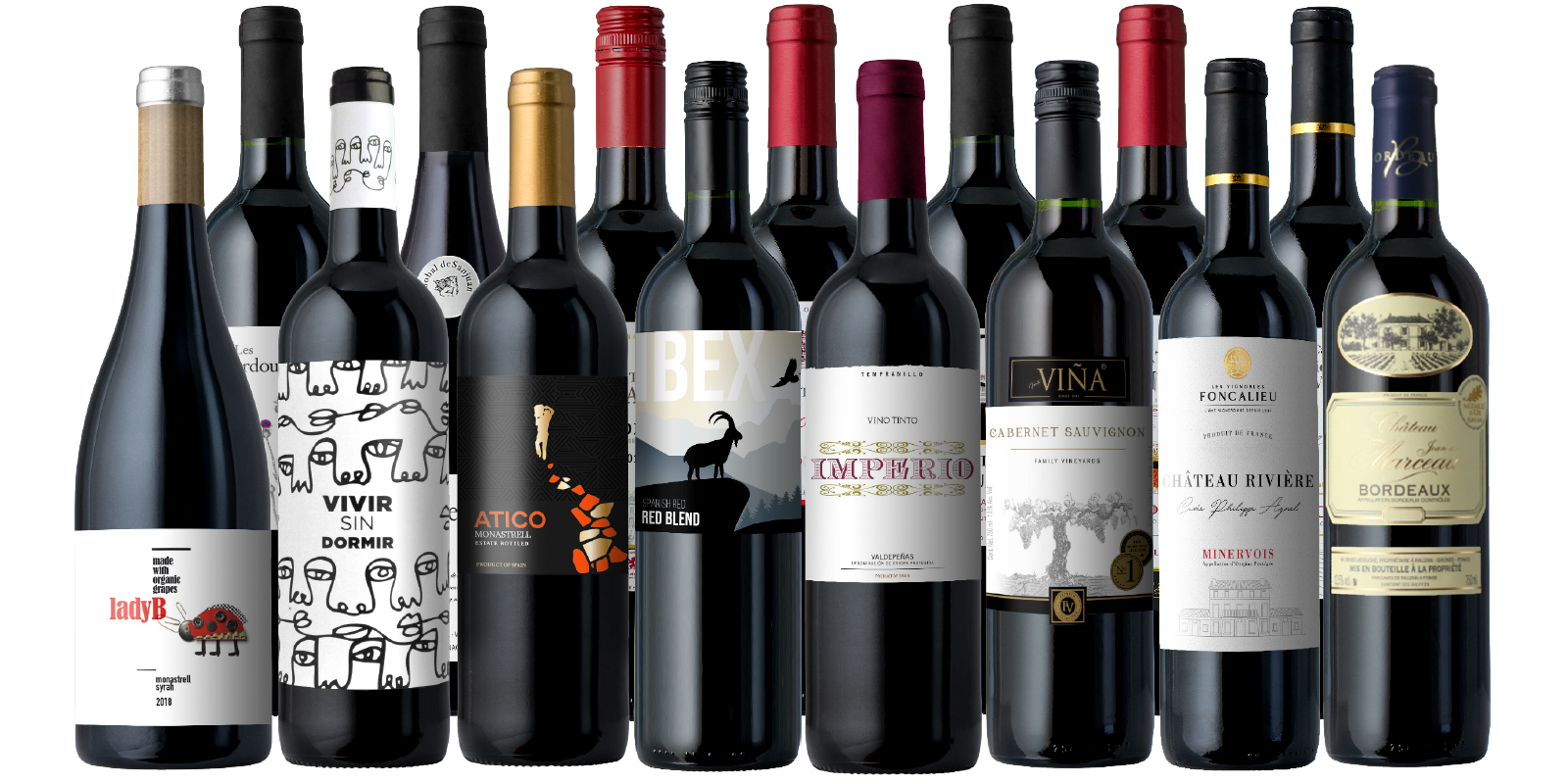 Top Shelf Shakespeare's Birthday Reds 15-Pack – Splash Wines