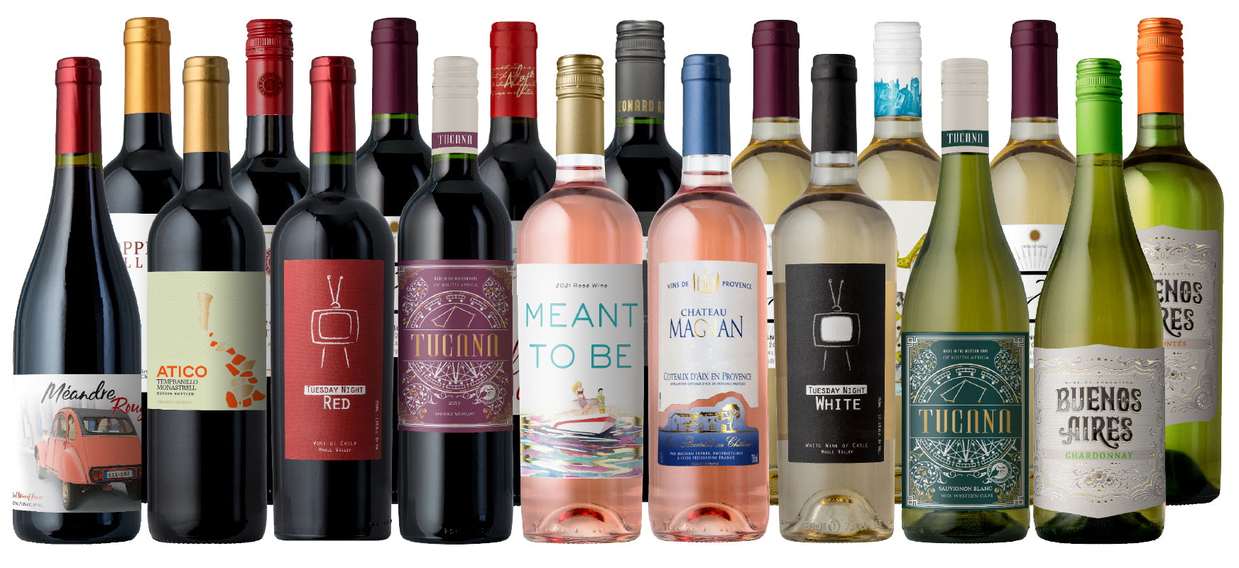 21,000 5-Star Reviews Vineyard 18-Pack! V – Splash Wines