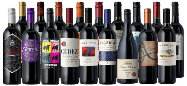 The Biggest Red Wine Sale Ever 18-Pack CA – Splash Wines