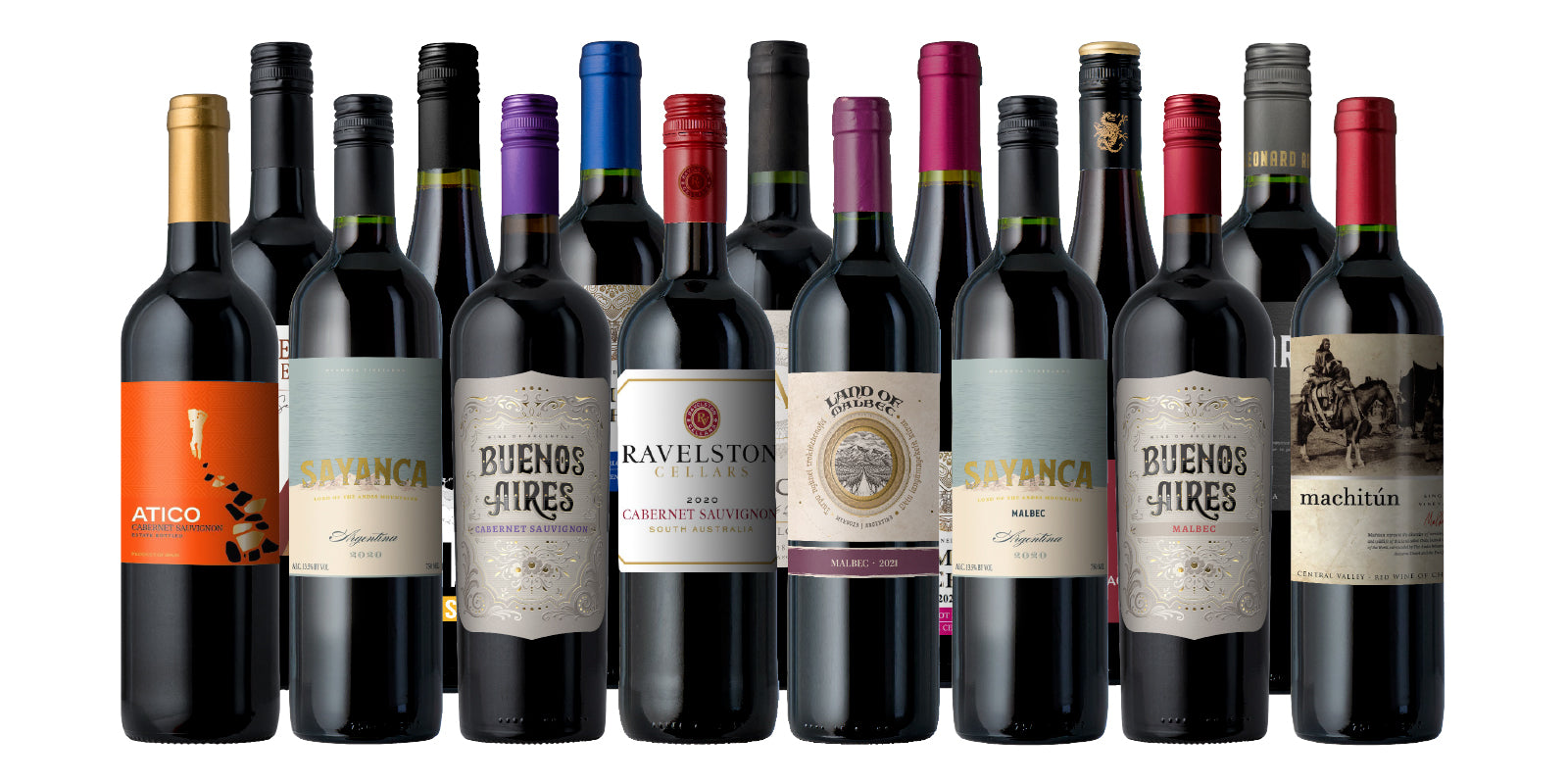 America's Favorite Reds Sampler 15-Pack – Splash Wines