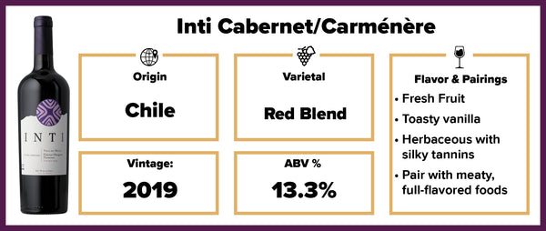 Inti Cabernet/Carménère – Splash Wines